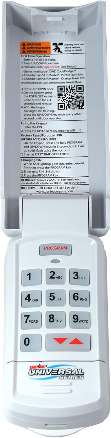 How to Program Genie Keypad Garage Door Opener: A Comprehensive Guide ...