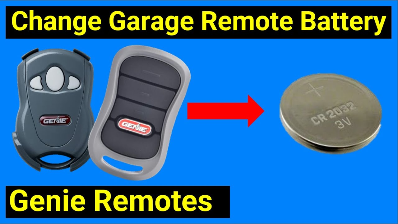 Changing The Battery In The Genie Garage Door Opener Keypad: A Step-By ...
