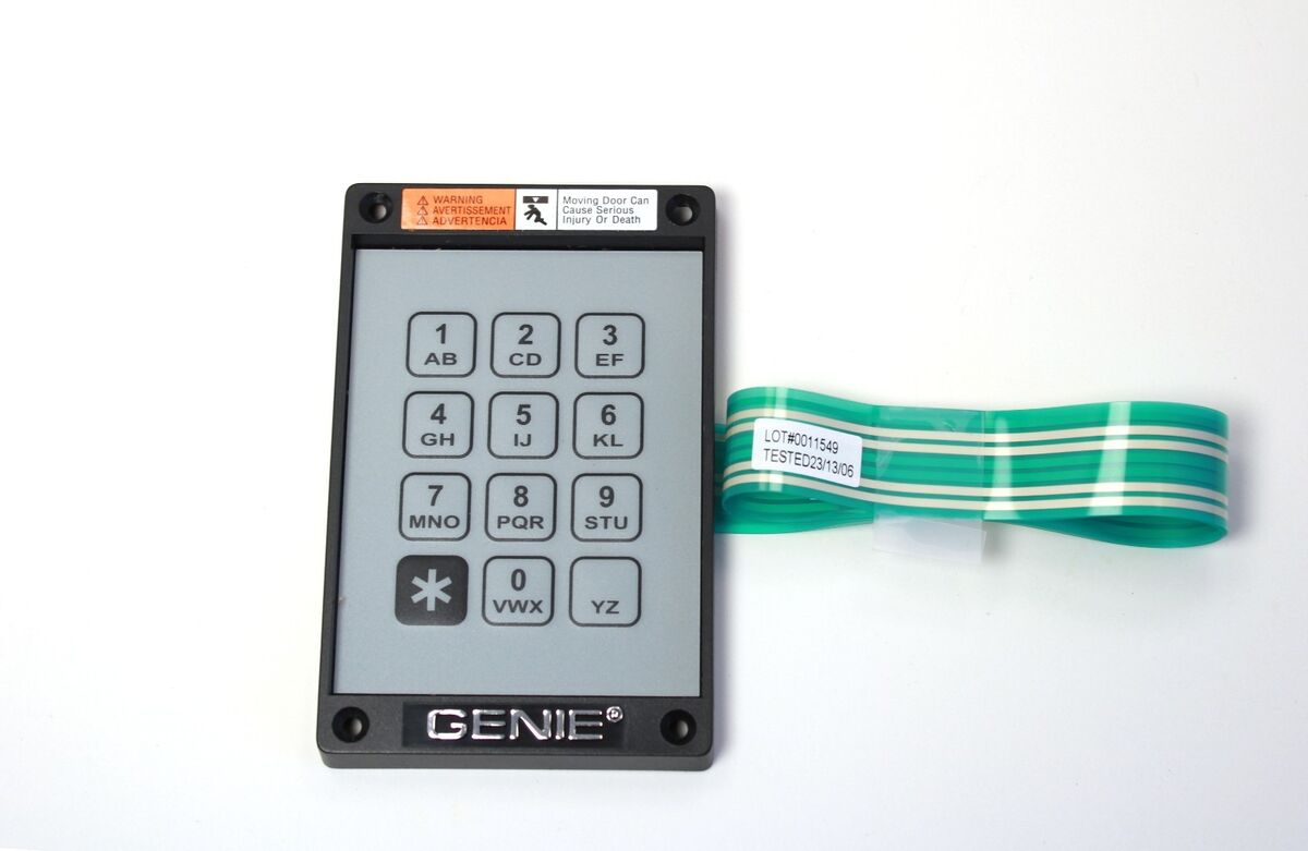 Genie Garage Door Openers 20235R Keypad Only For Kep 1: Everything You ...