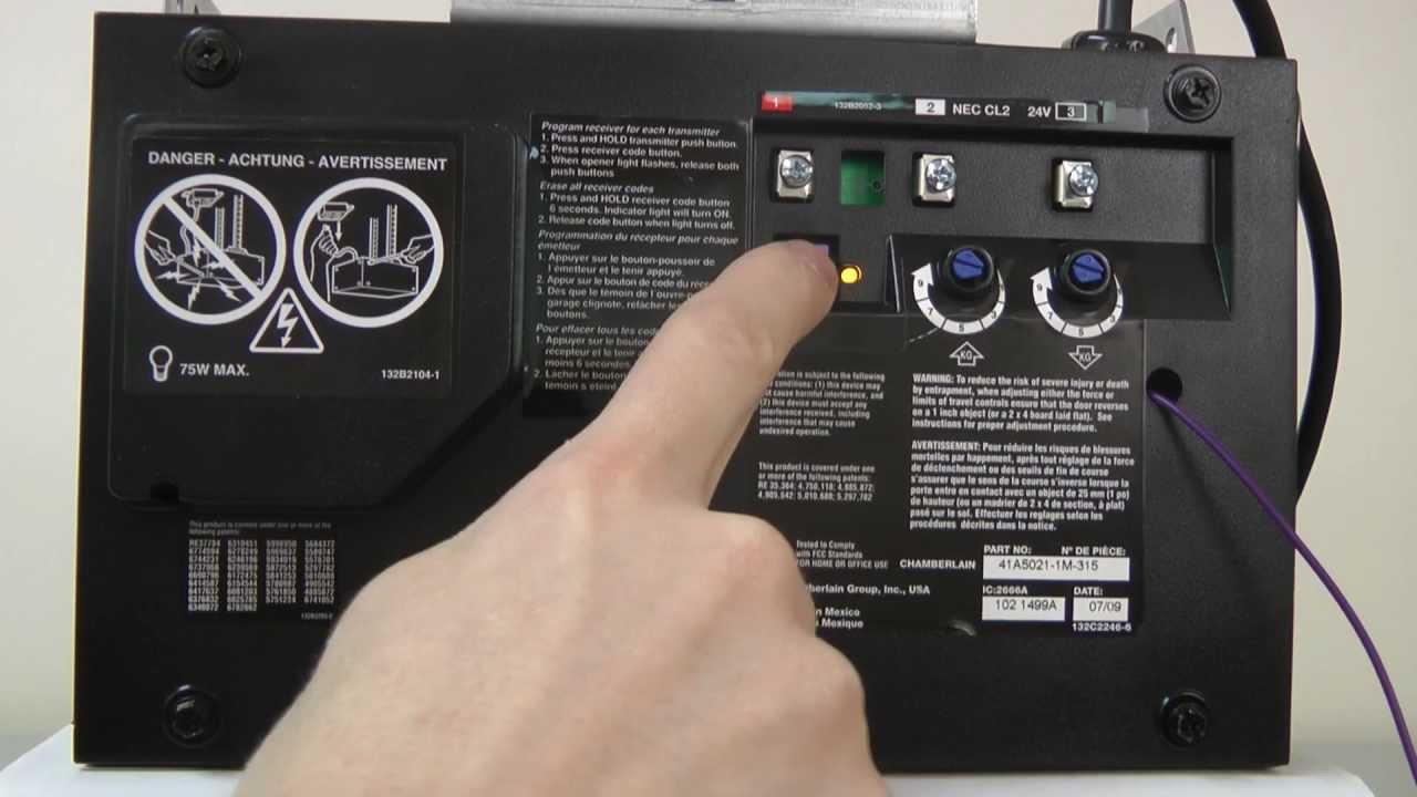 How to Locate and Use the Genie Garage Door Opener Model 3255 Code ...
