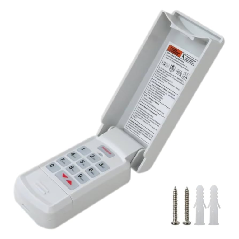 Genie Kep Acsd1G Garage Door Opener Wireless Keypad Manual: Setup ...