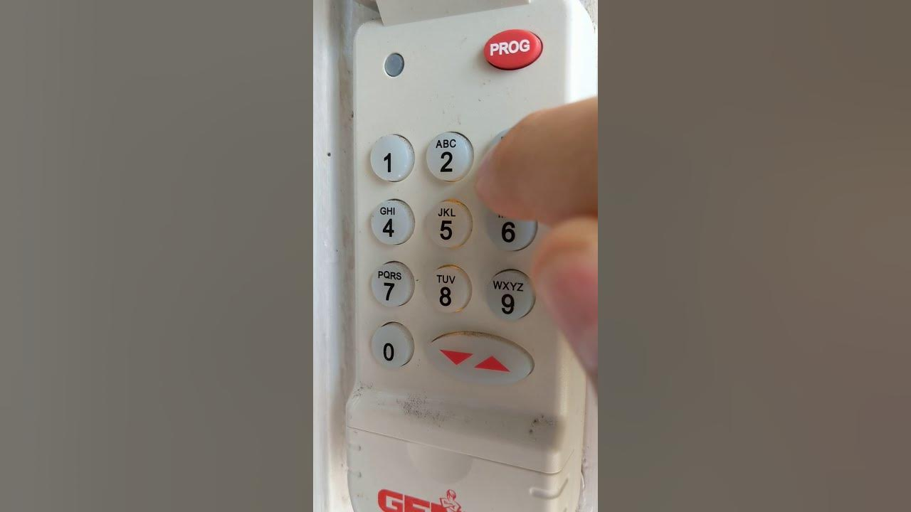 How To Change Passcode Genie Garage Door Opener Code: A Complete Step ...